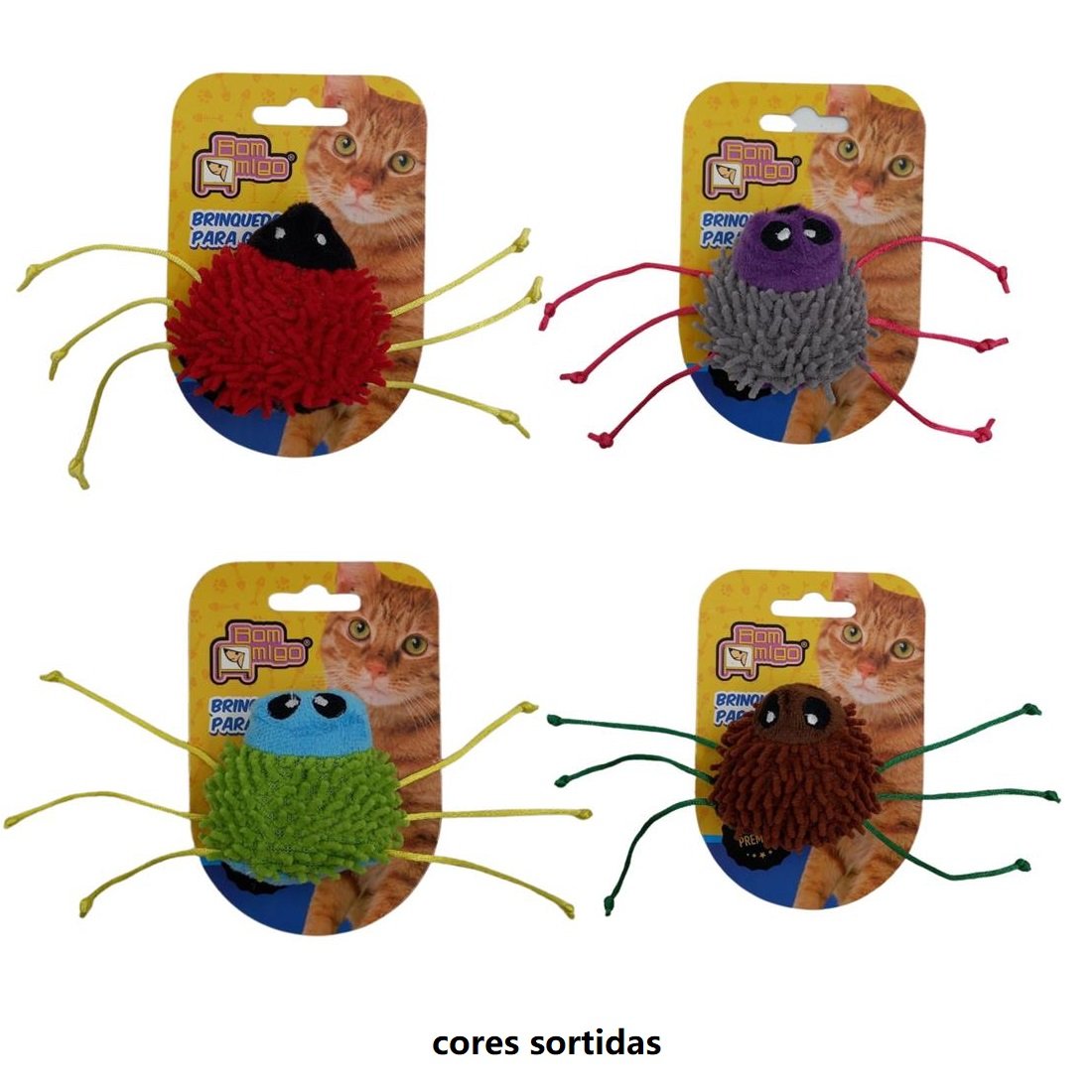 BRINQUEDO CAT BUGS NEKO BOM AMIGO - Petnautas