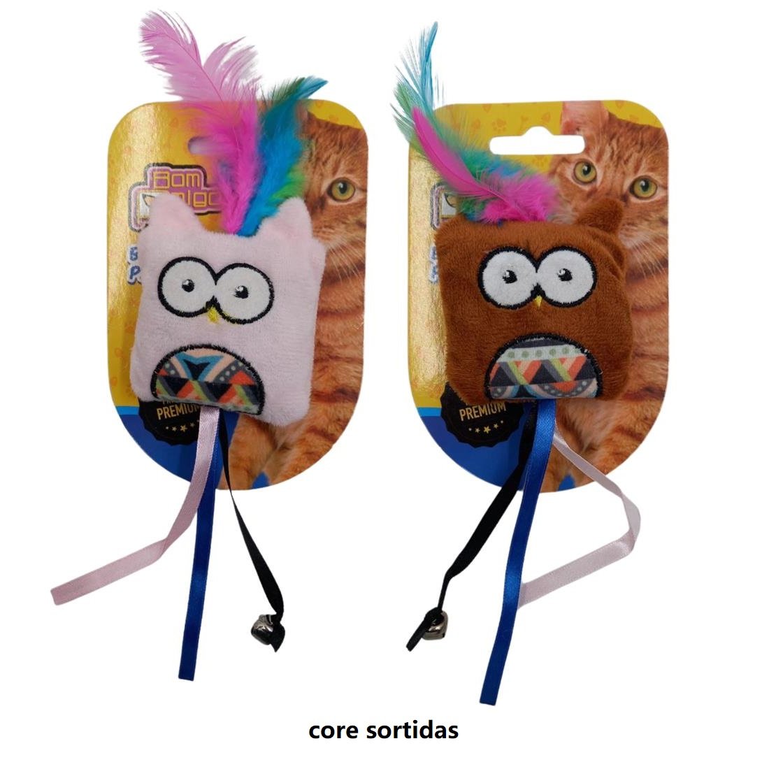 BRINQUEDO CAT CUSHION BOM AMIGO - Petnautas