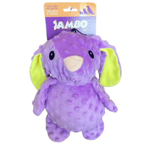 BRINQUEDO PELUCIA BIG SCAM COELHO LILAS JAMBO PET - Petnautas