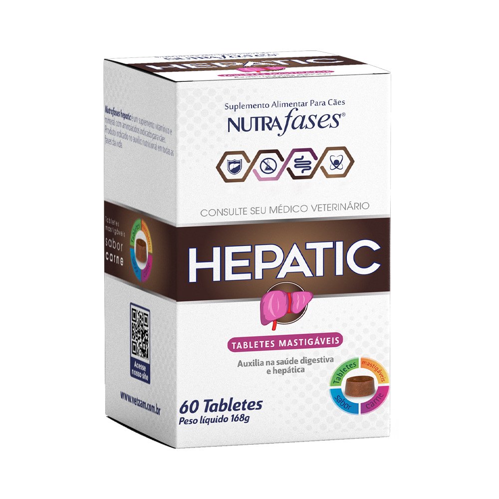 NUTRAFASES HEPATIC 60TAB - Petnautas